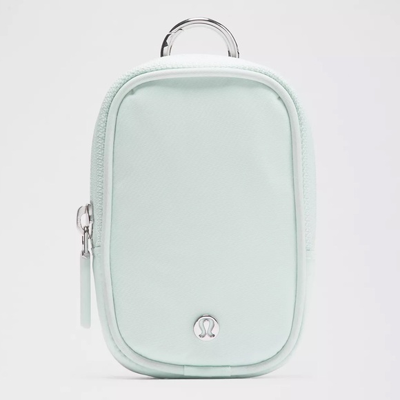 lululemon athletica | Accessories | Nwt Clippable Nano Pouch Mint ...